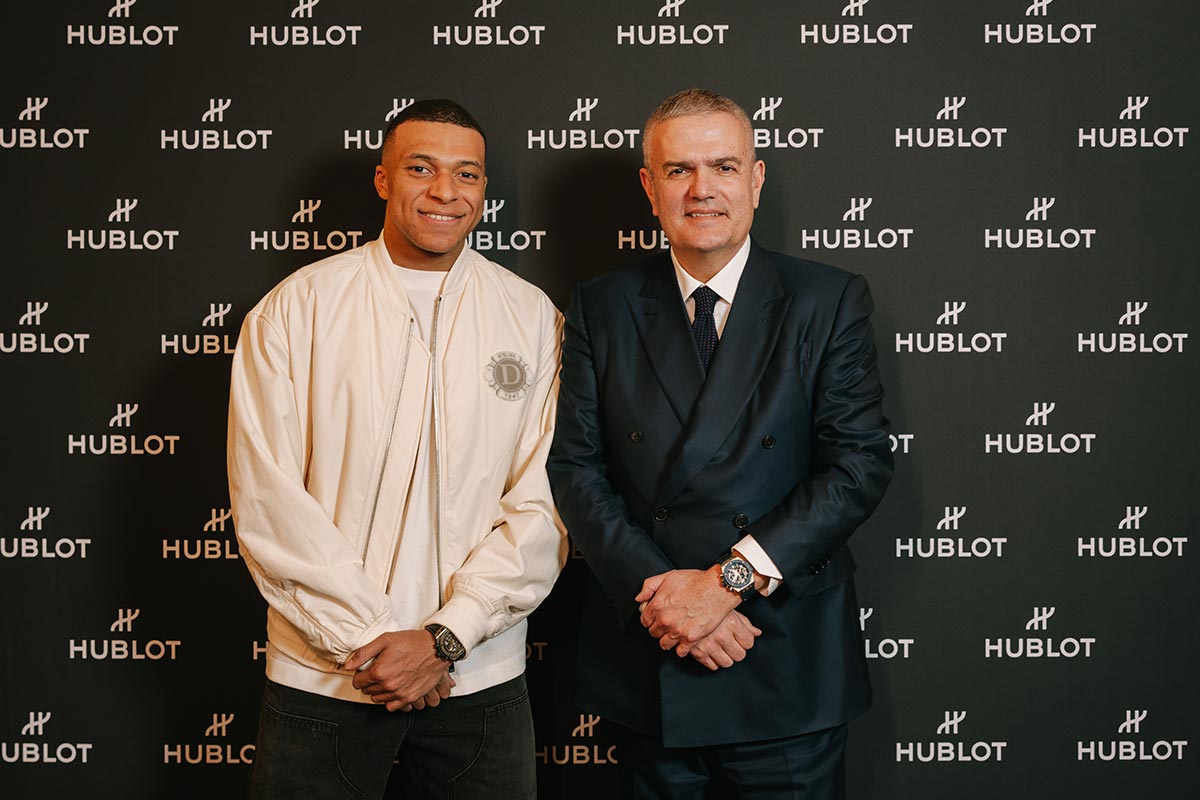 La Cote des Montres : Kylian Mbappé lance la montre officielle Hublot ...