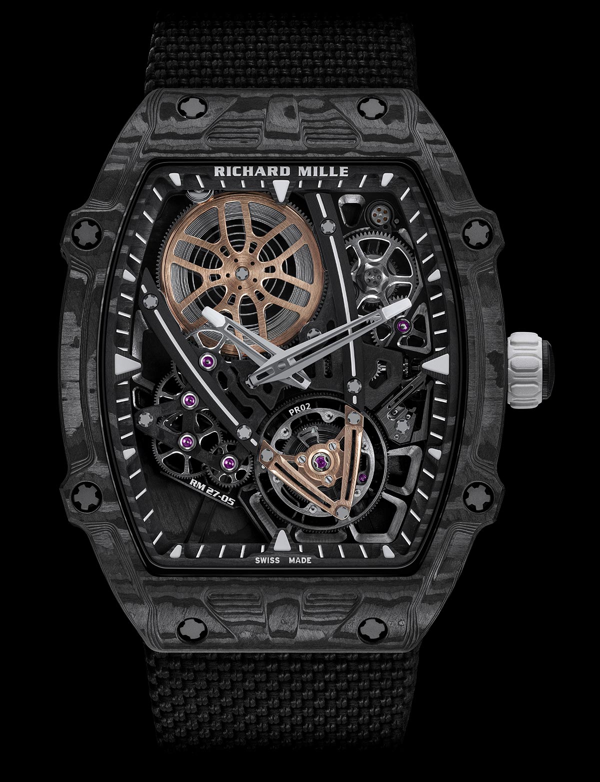 La Cote des Montres: The Richard Mille RM 27-05 Flying Tourbillon ...