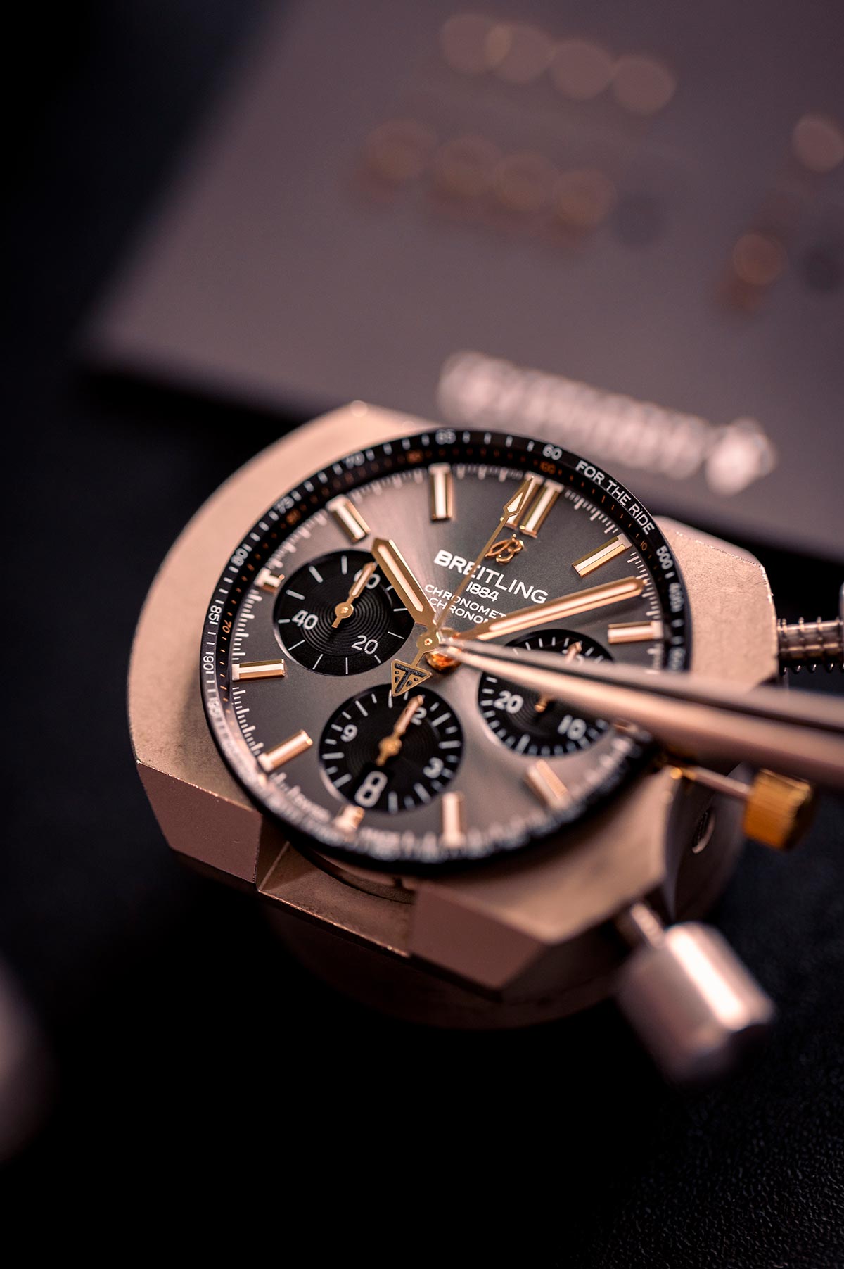 La Cote des Montres: The Breitling × Triumph Motorcycles Chronomat B01 ...