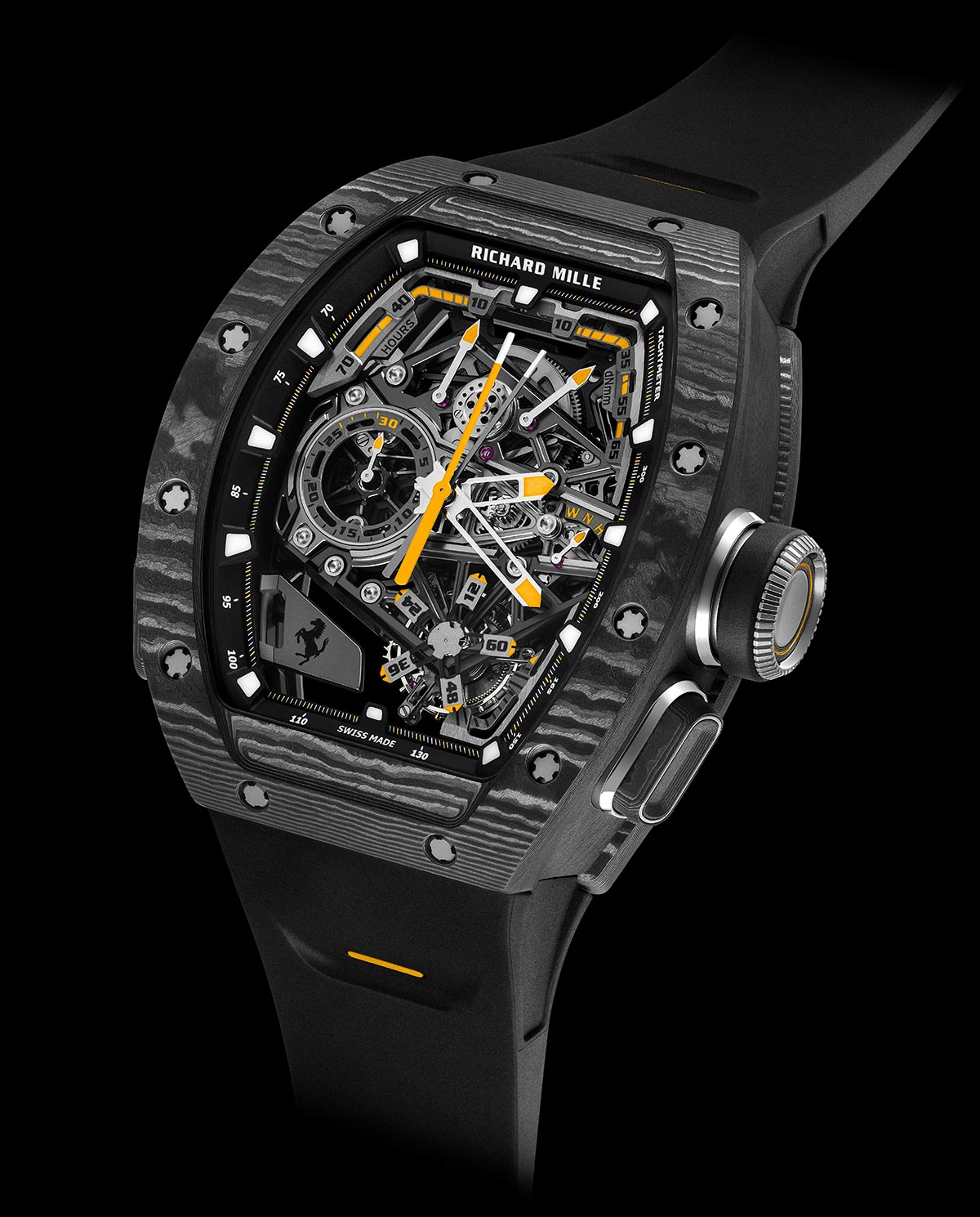 La Cote des Montres : La montre Richard Mille RM 43-01 Tourbillon ...