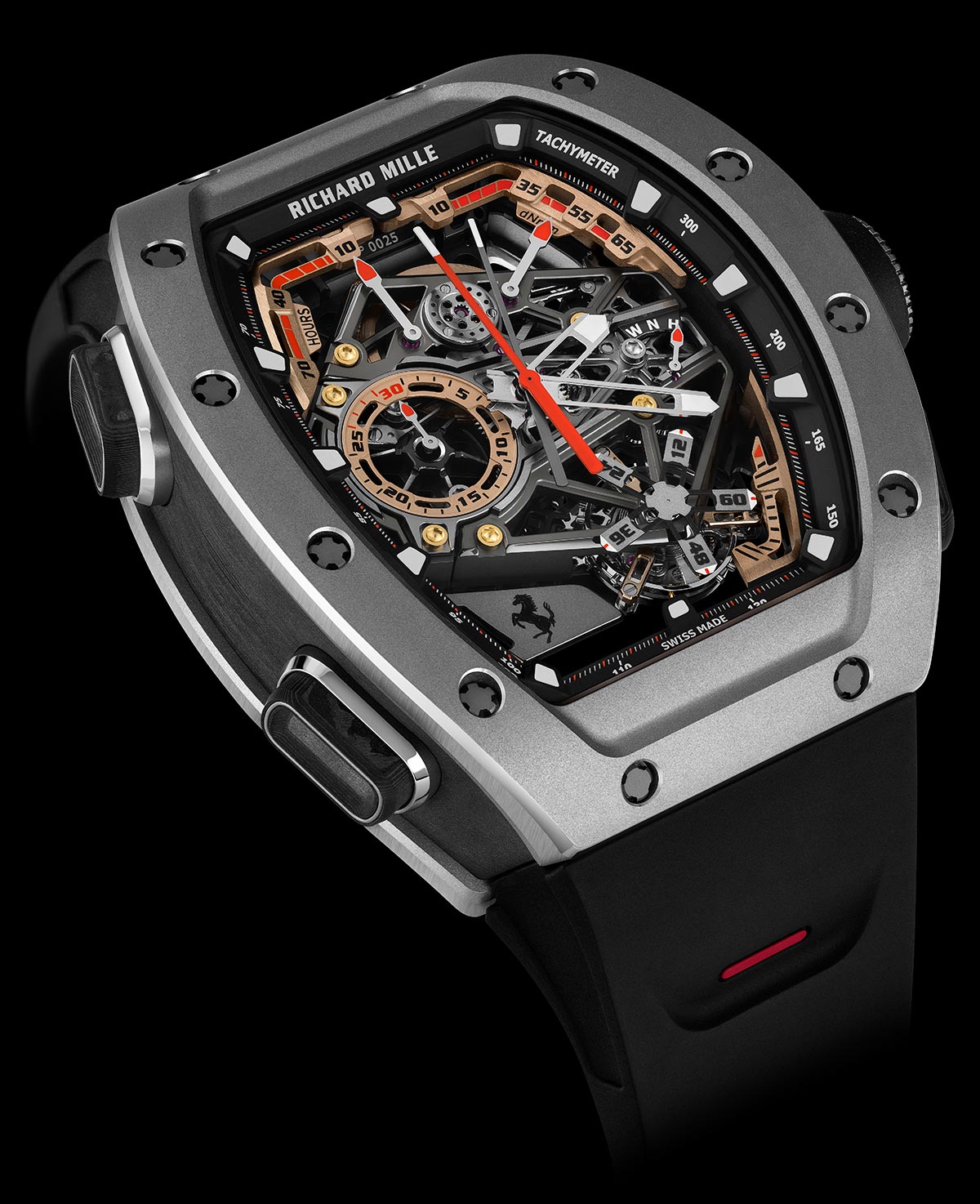 La Cote des Montres : La montre Richard Mille RM 43-01 Tourbillon ...
