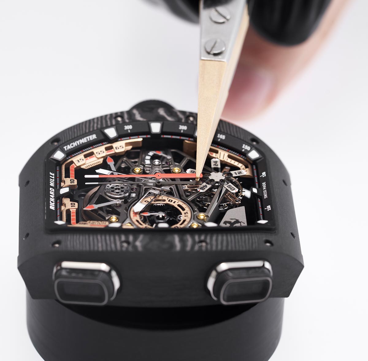 La Cote des Montres : La montre Richard Mille RM 43-01 Tourbillon ...