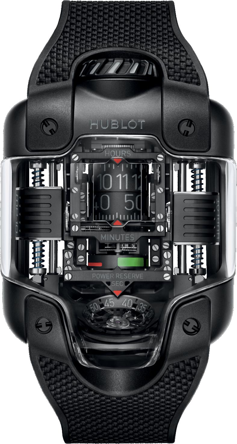 La Cote des Montres : Hublot réinvente sa MP-10 Tourbillon avec deux ...