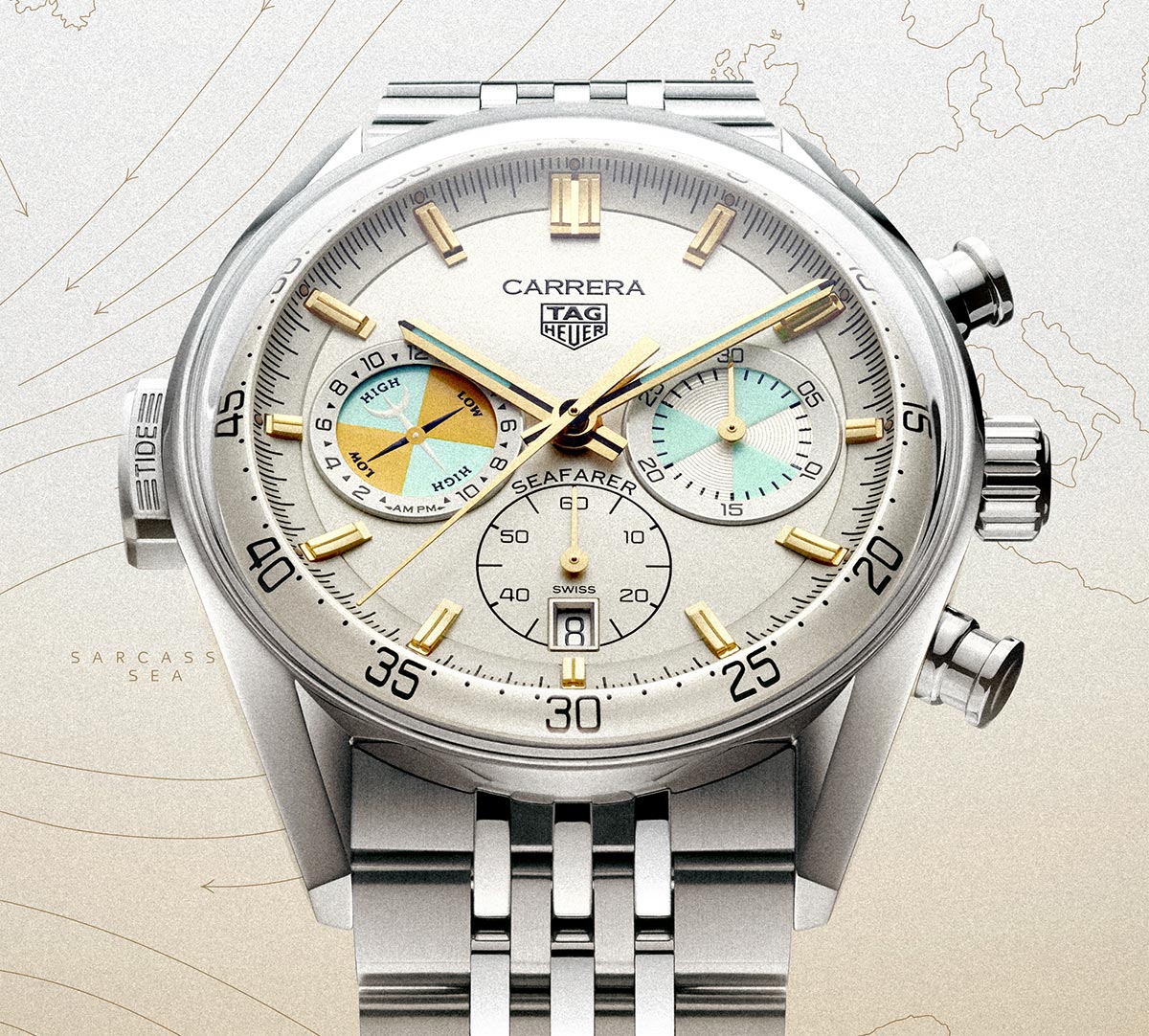 La Cote des Montres : La nouvelle montre TAG Heuer Carrera Seafarer ...