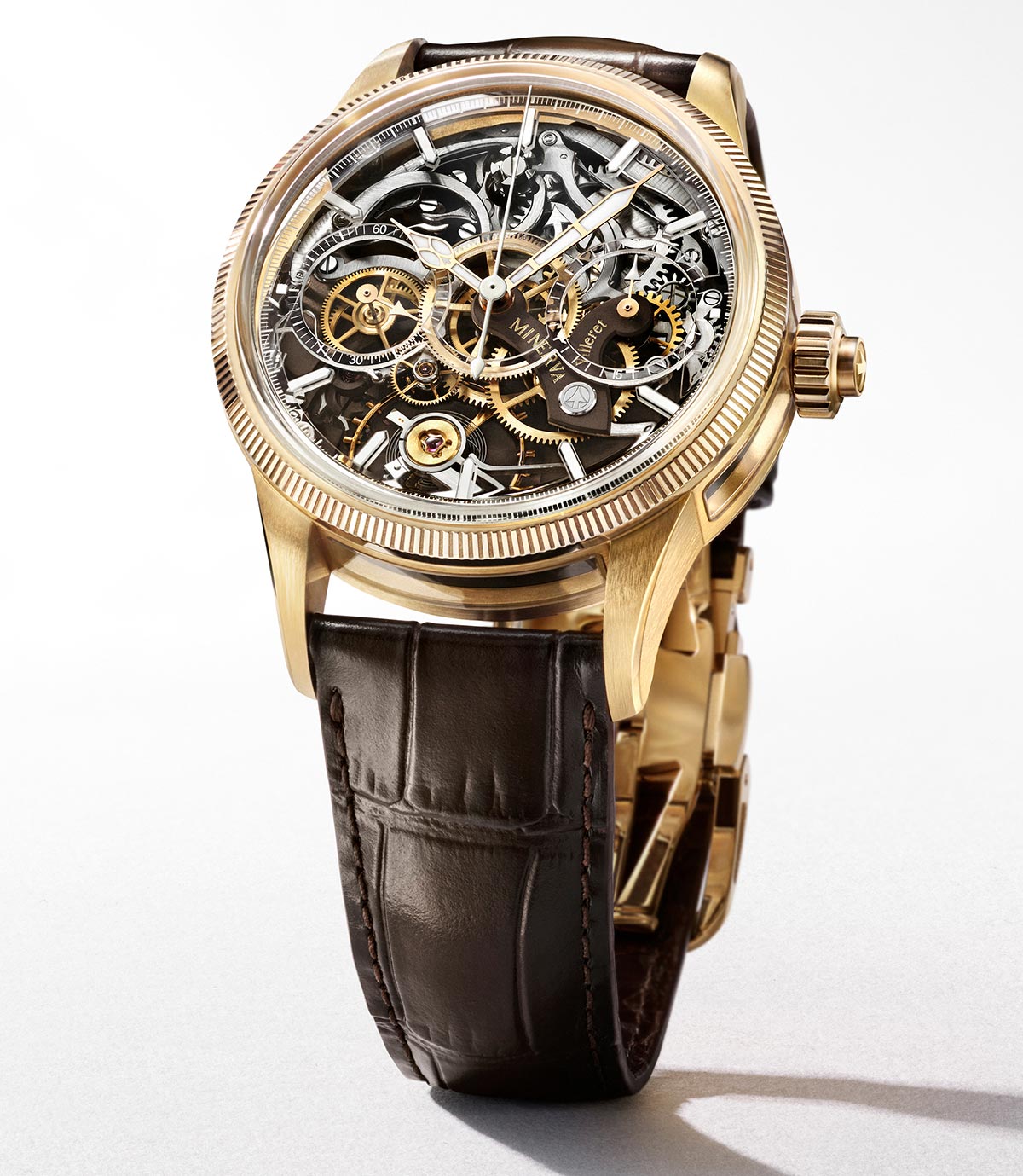 La Cote des Montres : La montre Minerva The Unveiled Chronograph ...